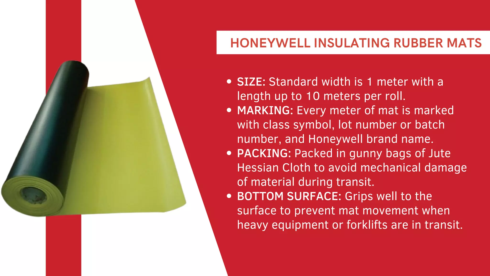 HONEYWELL - Electrical Safety Mat | HONEYWELL Insulating Rubber Mat | PDF