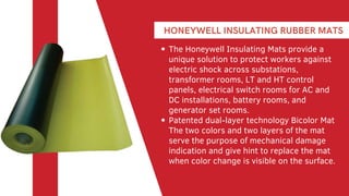 HONEYWELL - Electrical Safety Mat | HONEYWELL Insulating Rubber Mat | PDF