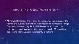 electrical system of a vehicle or a car.pptx