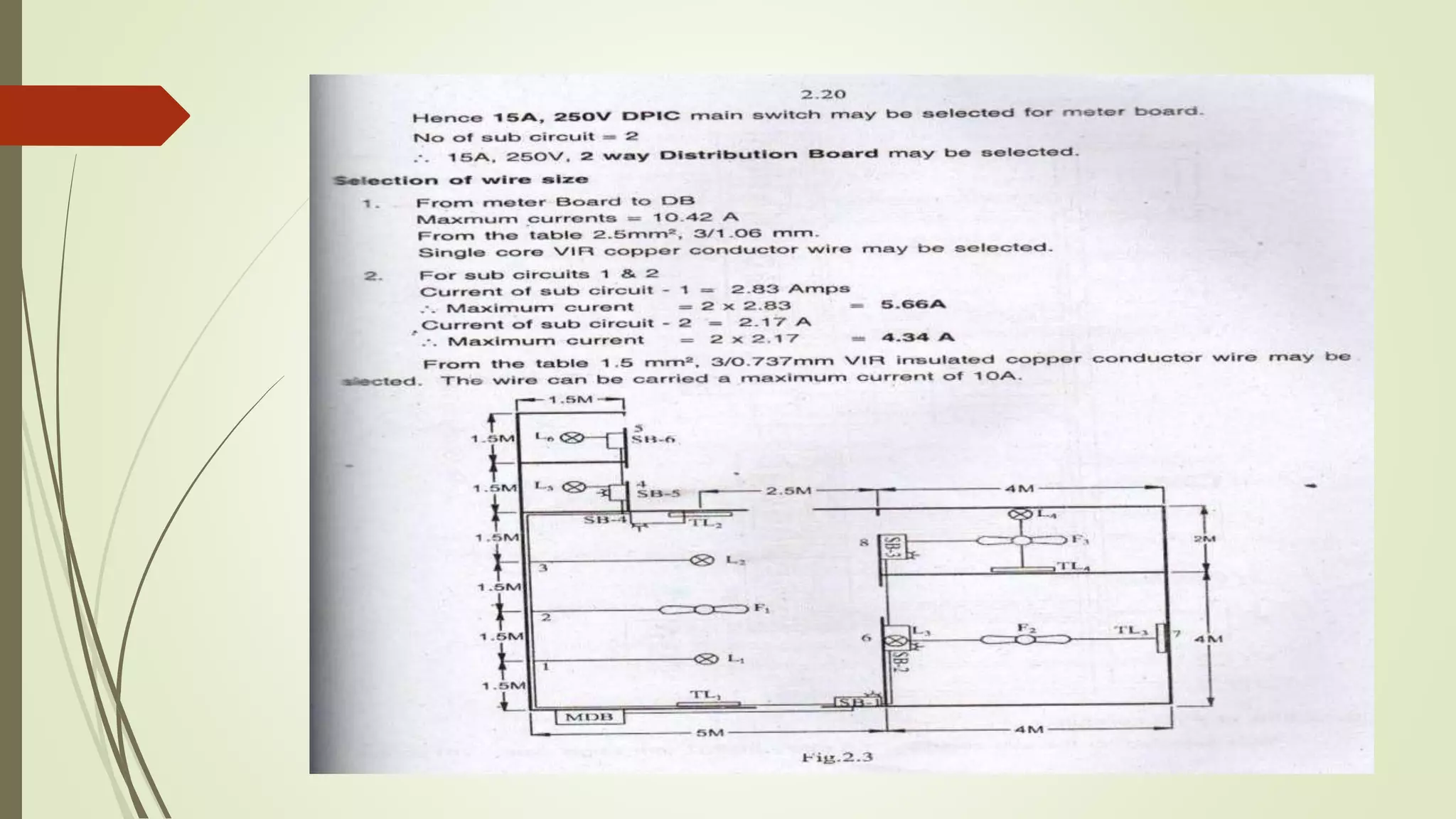 Electrical wiring system - and estimation | PPTX