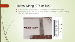 Electrical wiring system - and estimation | PPTX