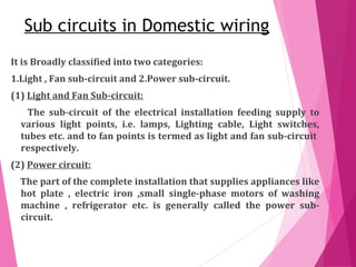 Electrical wiring domestic and industries | PPS