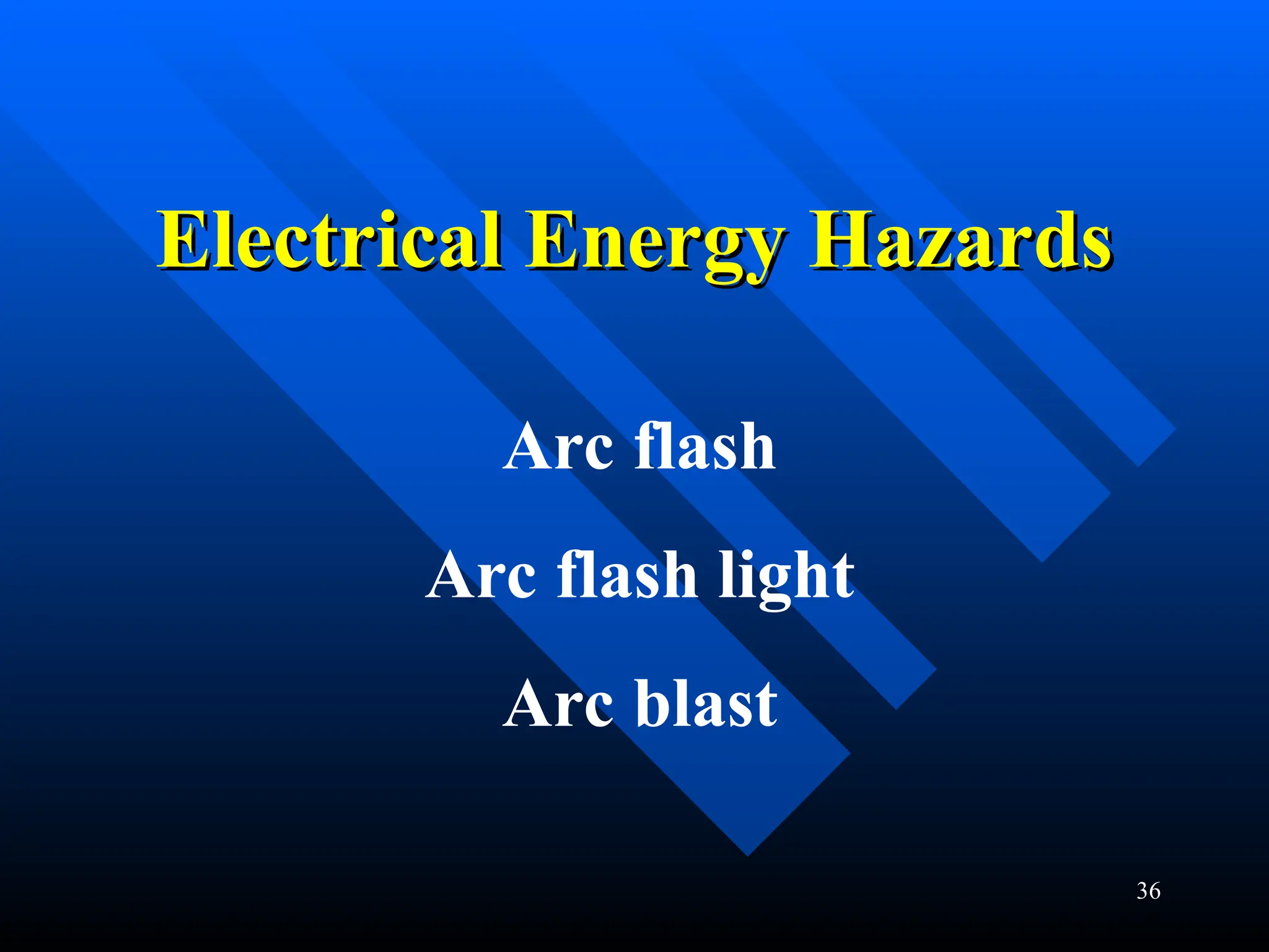 Electrical safety hazards powerpoint presentation | PPT
