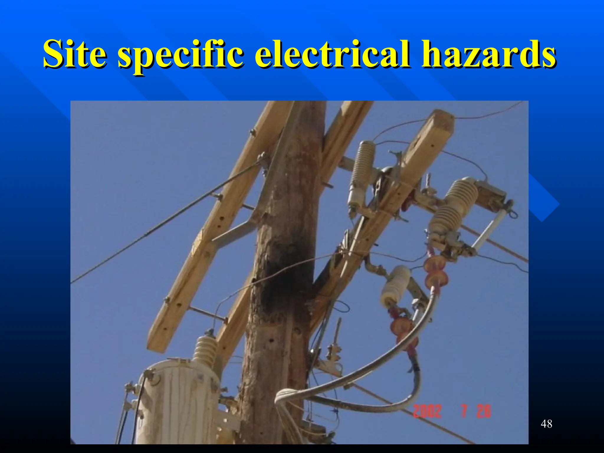 Electrical safety hazards powerpoint presentation | PPT