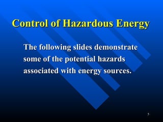 Electrical safety hazards powerpoint presentation | PPT
