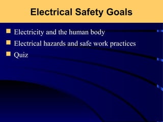 Electrical Safety 29 CFR 1910.332