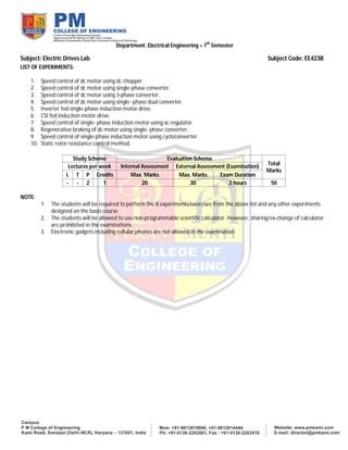 Electrical 7 th sem full | PDF