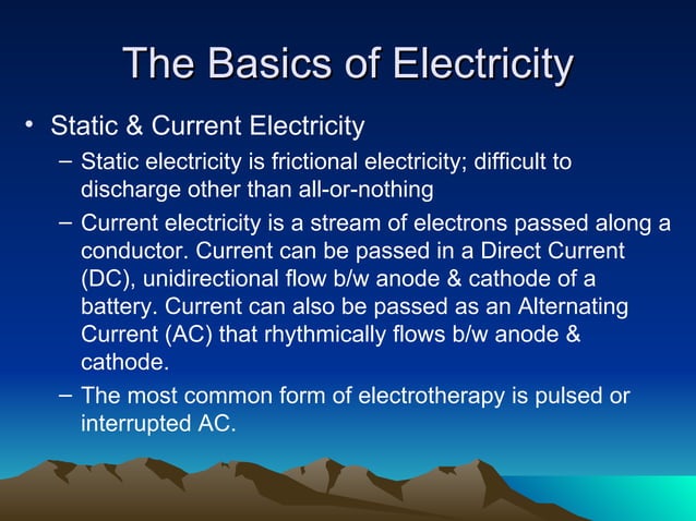 Electrical Agents | PPT
