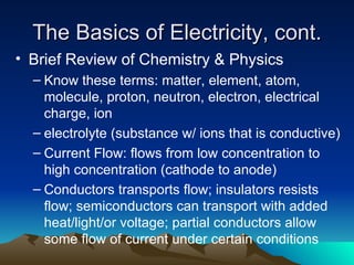 Electrical Agents | PPT