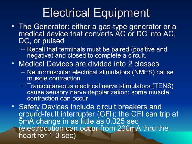Electrical Agents | PPT