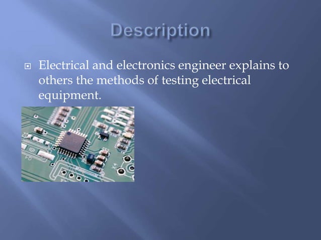 Brayden B - Electrical and electronics engineer | PPTX | Undergraduate Education | College Education