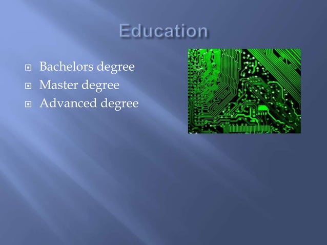 Brayden B - Electrical and electronics engineer | PPTX | Undergraduate Education | College Education