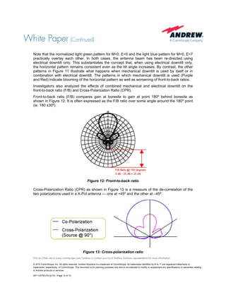 Electrical and mechanical_downtilt_effect_on_pattern_performance | PDF