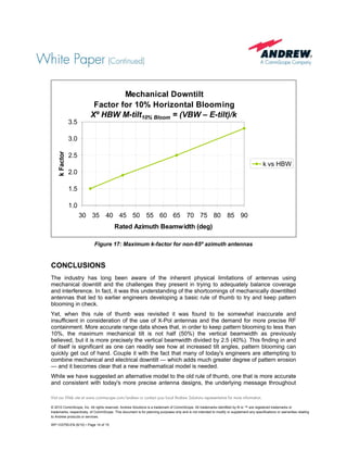 Electrical and mechanical_downtilt_effect_on_pattern_performance | PDF