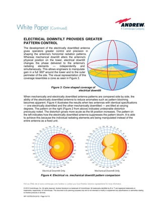 Electrical and mechanical_downtilt_effect_on_pattern_performance | PDF
