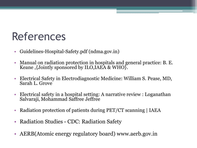 Radiation safety principles and procedures in neuroradiology | PPTX ...