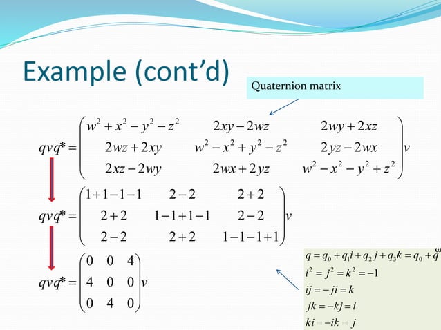 application of complex numbers | PPTX | 3-D Graphics | Computer ...