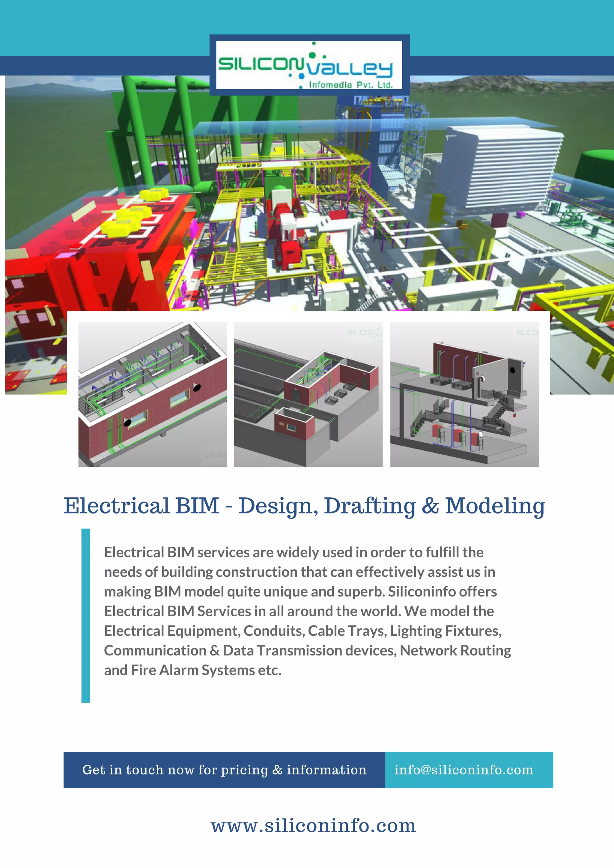 Electrical BIM Design, Drafting and Modeling - Siliconinfo | PDF