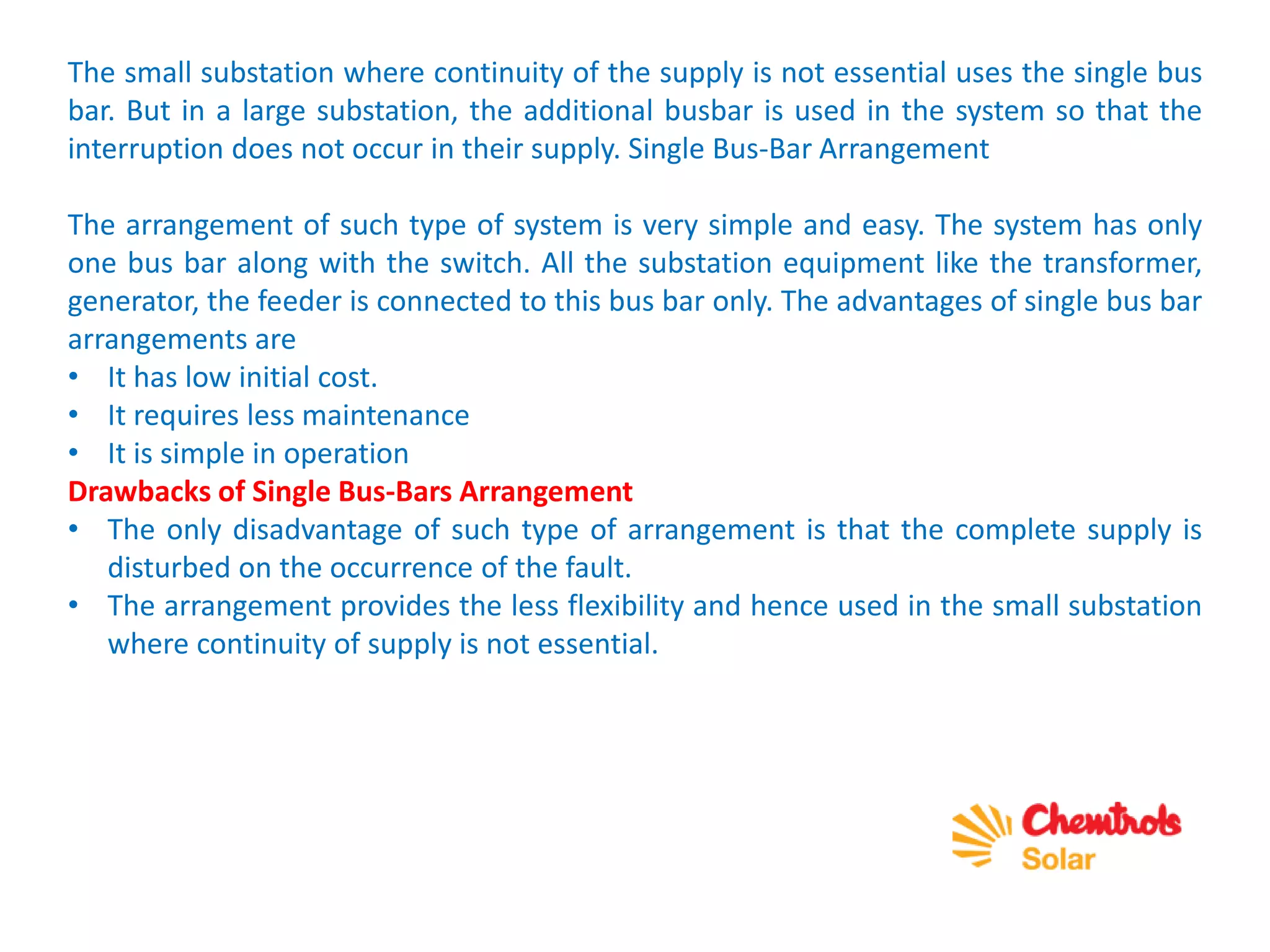 Electrical bus bar and its types | PDF