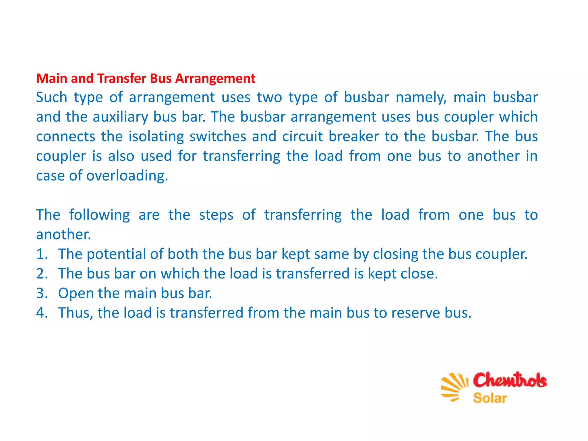 Electrical bus bar and its types | PDF