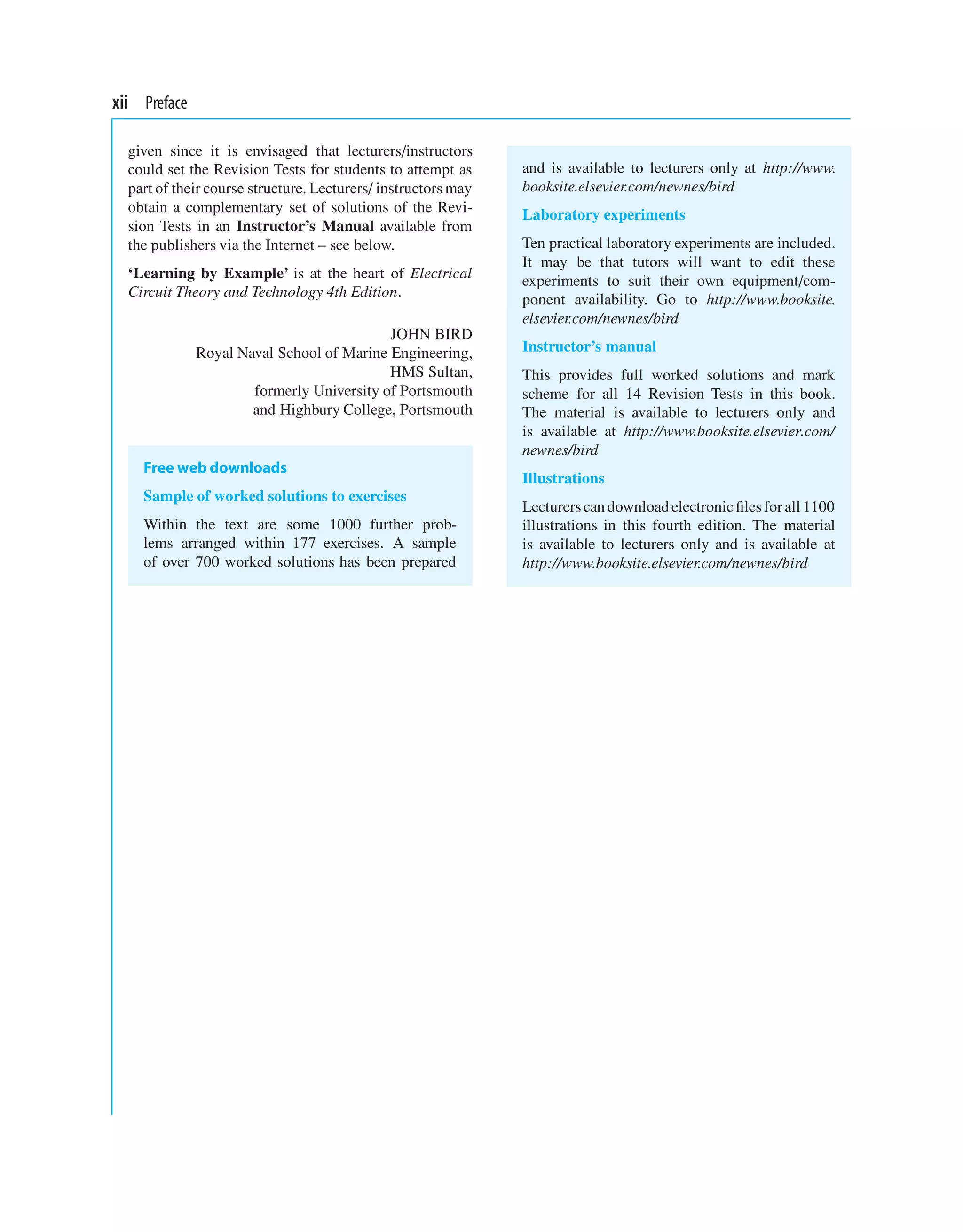 Electrical Circuit Theory and Technology John Bird 4th Edition | PDF