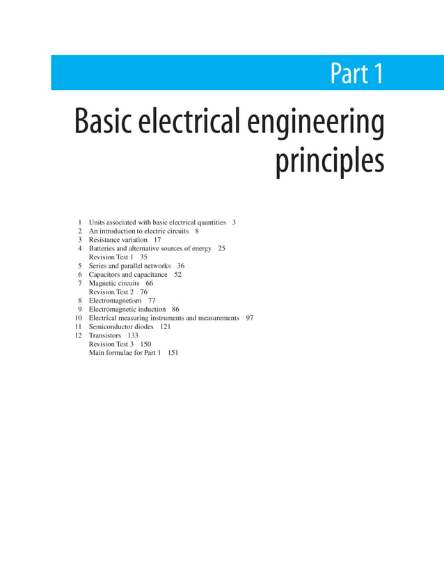 Electrical Circuit Theory and Technology John Bird 4th Edition | PDF