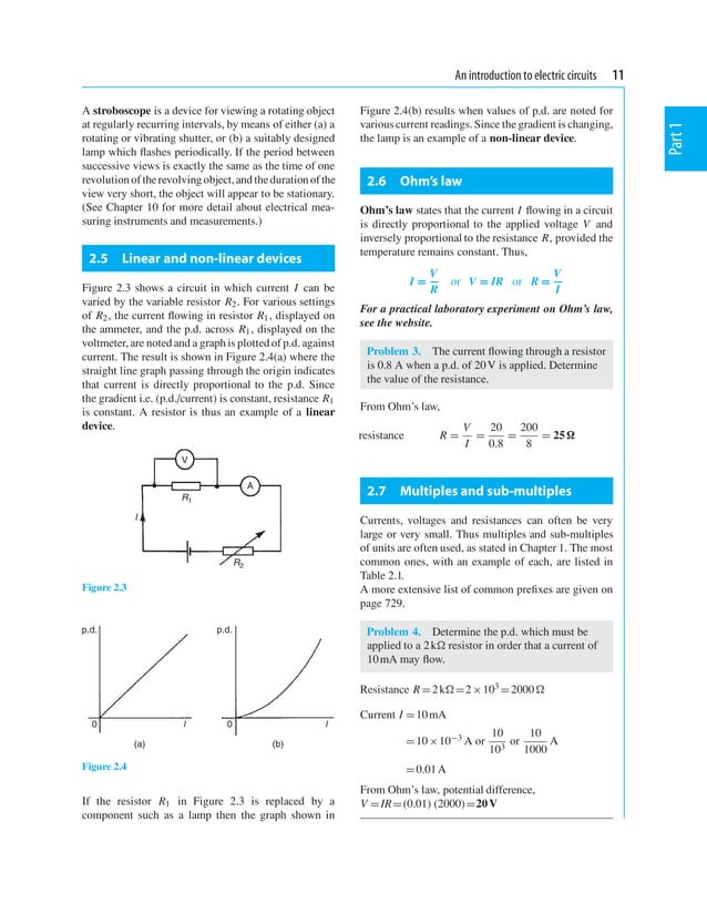Electrical Circuit Theory and Technology John Bird 4th Edition | PDF