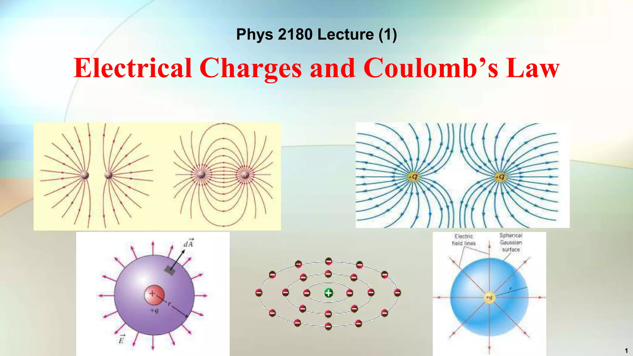 Electrical Charges and Coulomb's Law.pptx