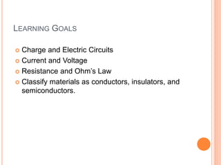 Electrical Charges & Ohm’s Law.ppt