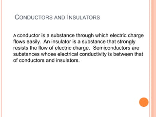 Electrical Charges & Ohm’s Law.ppt
