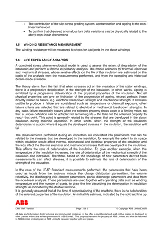 Electrical Checks And Measurements And Customer Requirements LEAP | PDF