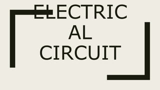 Electrical circuit | PPTX