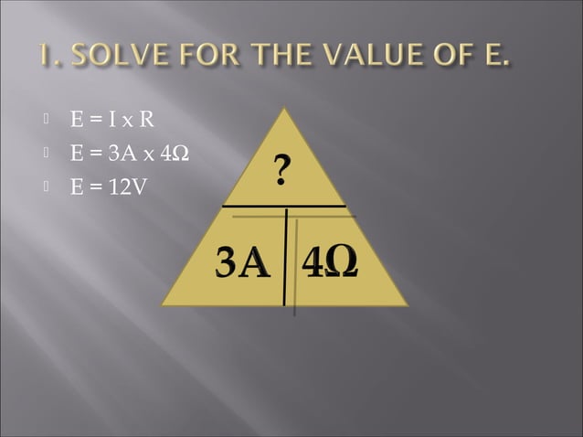 Electrical circuit and ohms law | PPT