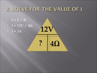 Electrical circuit and ohms law | PPT