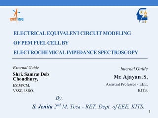 Electrical circuit modeling of PEMFC by EIS | PPT