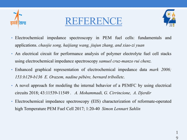 Electrical circuit modeling of PEMFC by EIS | PPT