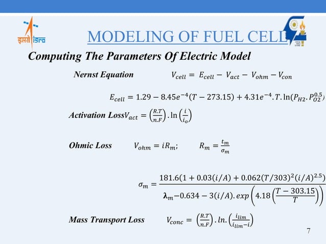 Electrical circuit modeling of PEMFC by EIS | PPT