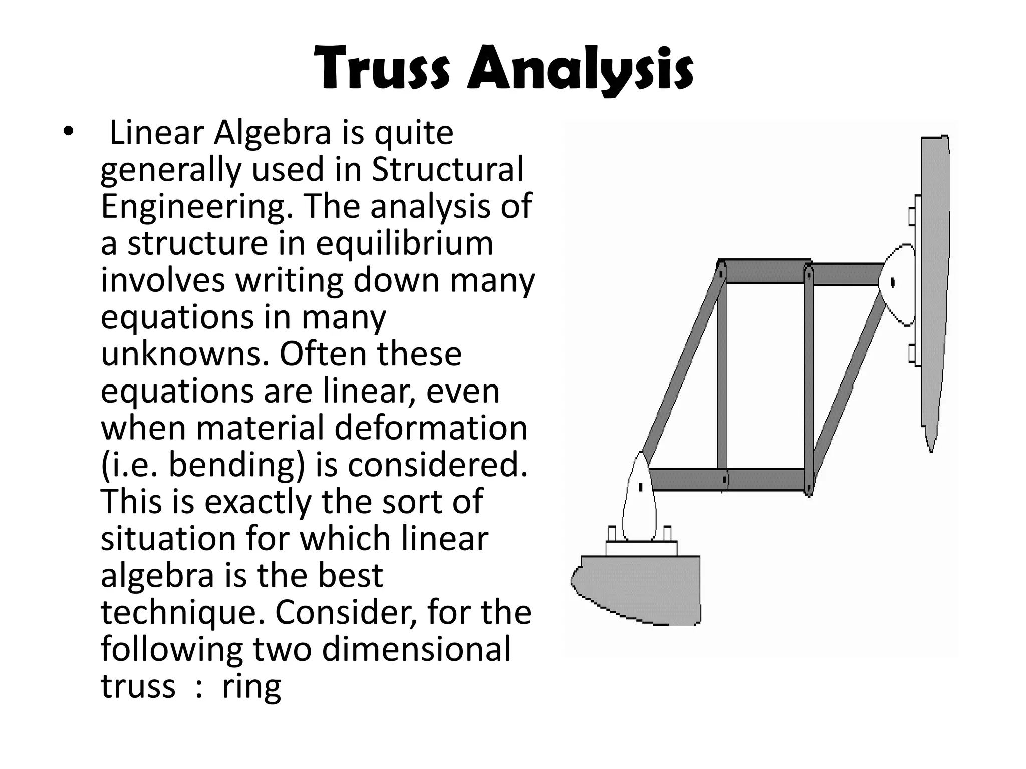 Electrical circuits in concept of linear algebra | PPTX