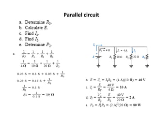 Electrical circuits | PPT | Computer Networking | Computing