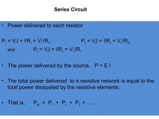 Electrical circuits | PPT | Computer Networking | Computing