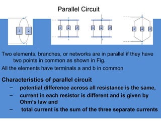 Electrical circuits | PPT | Computer Networking | Computing