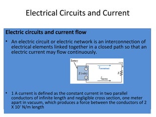 Electrical circuits cse | PPT