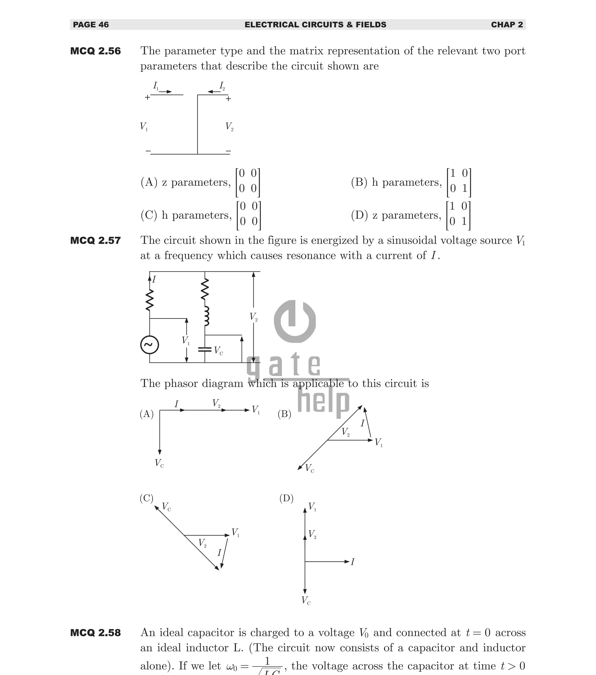 Electrical circuits & fields | PDF