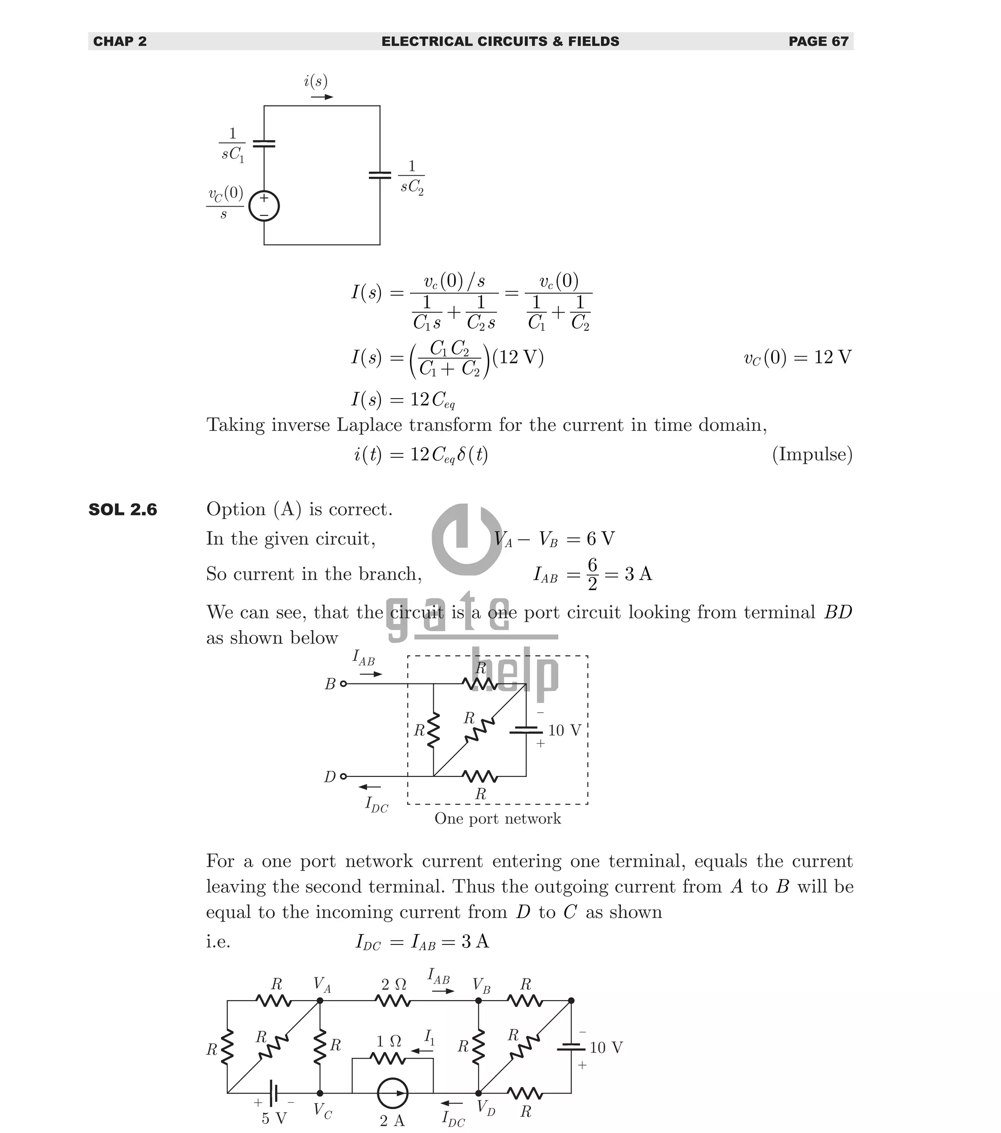 Electrical circuits & fields | PDF