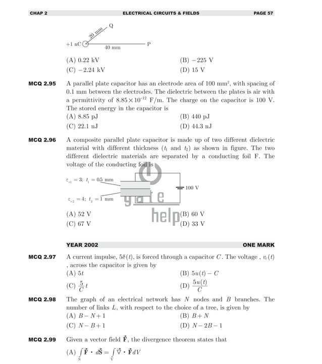 Electrical circuits & fields | PDF