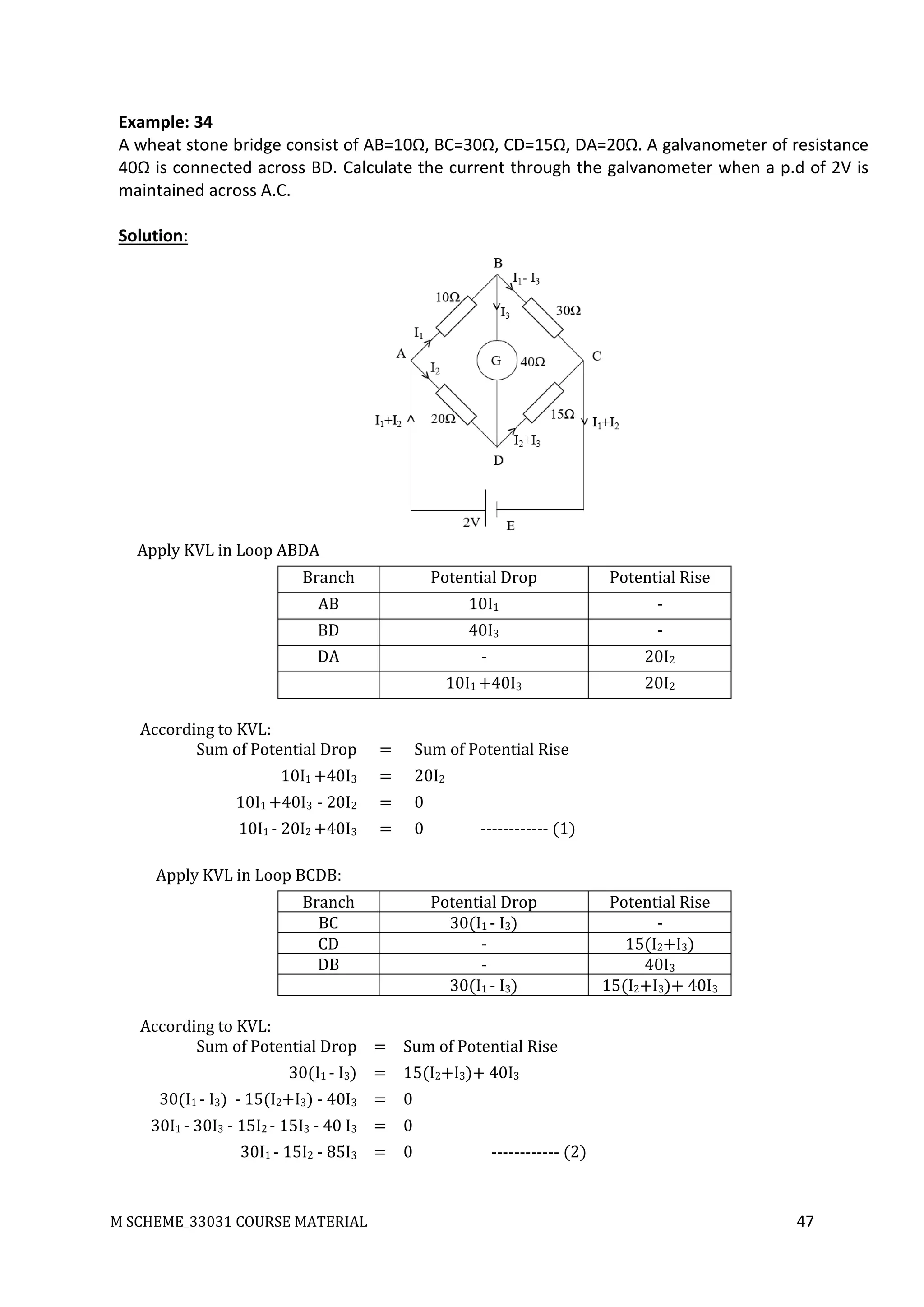 Electrical circuit theory | PDF