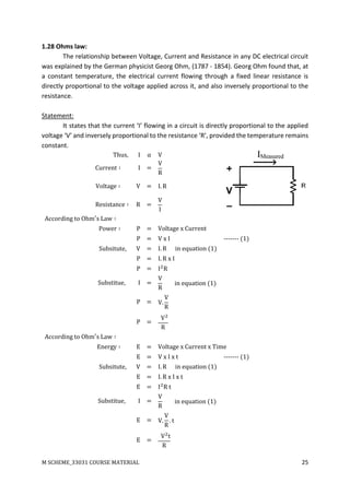 Electrical circuit theory | PDF