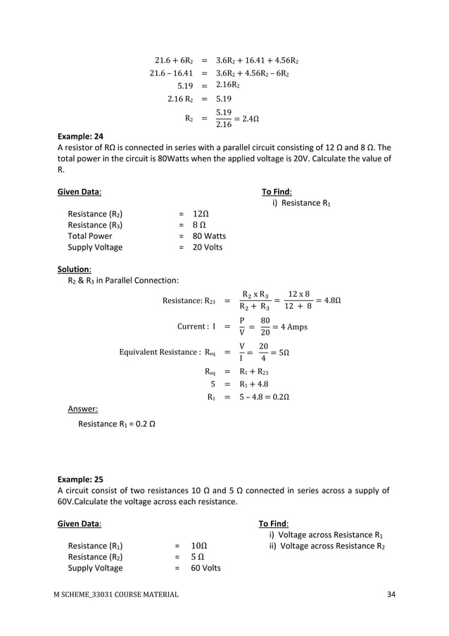 Electrical circuit theory | PDF | Computer Networking | Computing