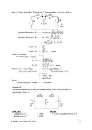 Electrical circuit theory | PDF