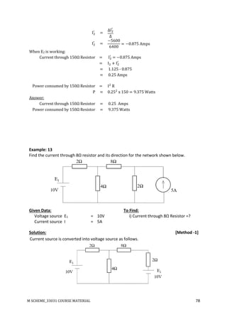 Electrical circuit theory | PDF